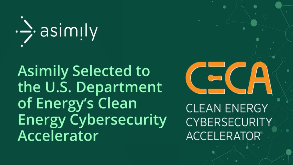 Asimily Selected to the U.S. Department of Energy’s Clean Energy ...